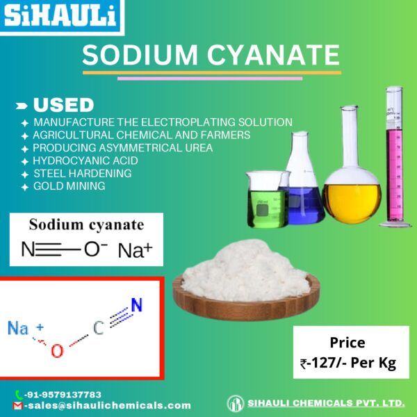Sodium Cyanate Manufacturers In India - Sihauli Chemicals Private Limited