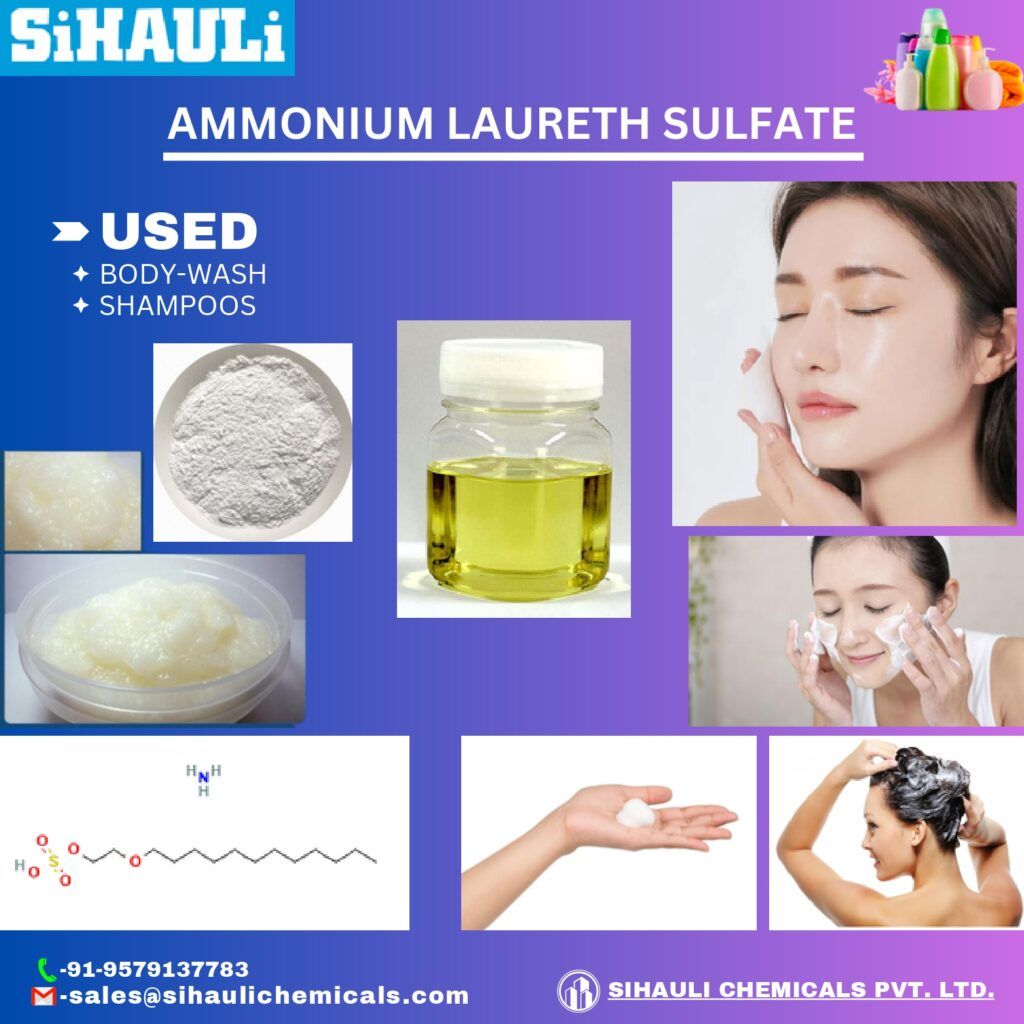 Ammonium Laureth Sulfate Manufacturers In India - Sihauli Chemicals ...