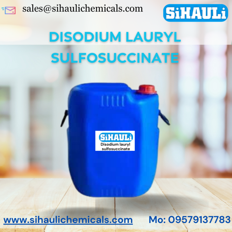 Disodium Lauryl Sulfosuccinate Manufacturer & Exporter From Mumbai ...