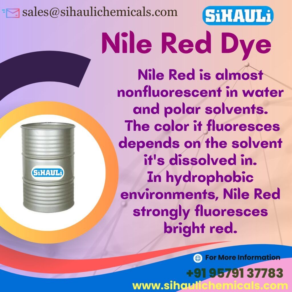 Nile Red Dye - Sihauli Chemicals Private Limited